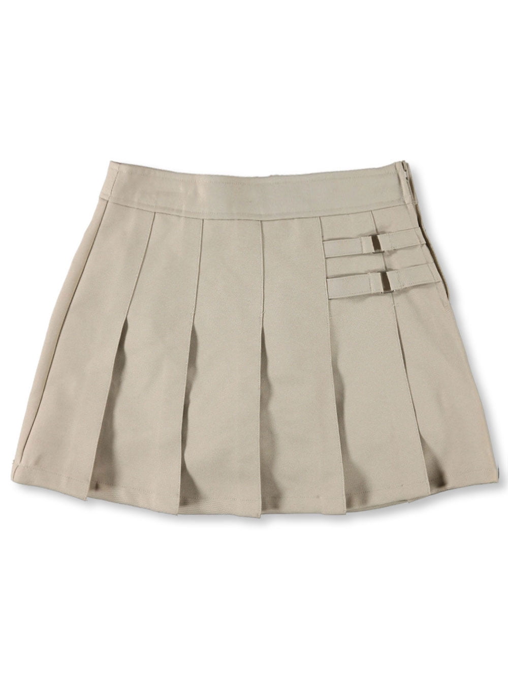 French Toast Girls' School Uniform Skort, Pleated Scooter with Side ...