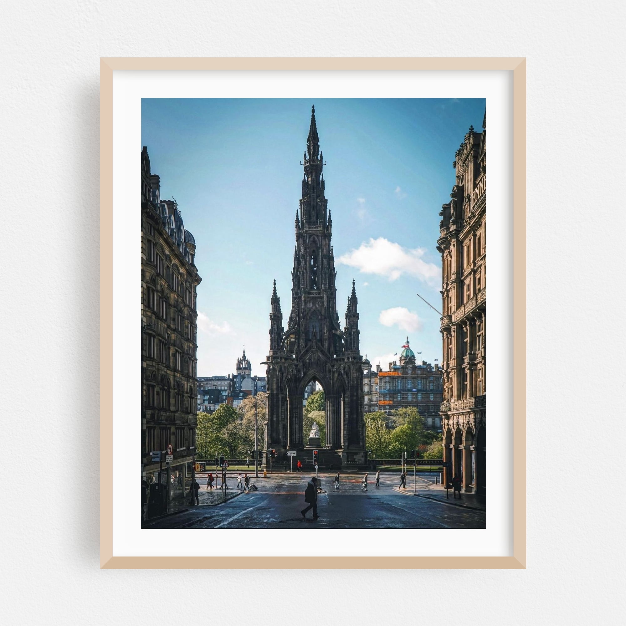 The Scott Monument in Edinburgh - Edinburgh Scotland United Kingdom ...