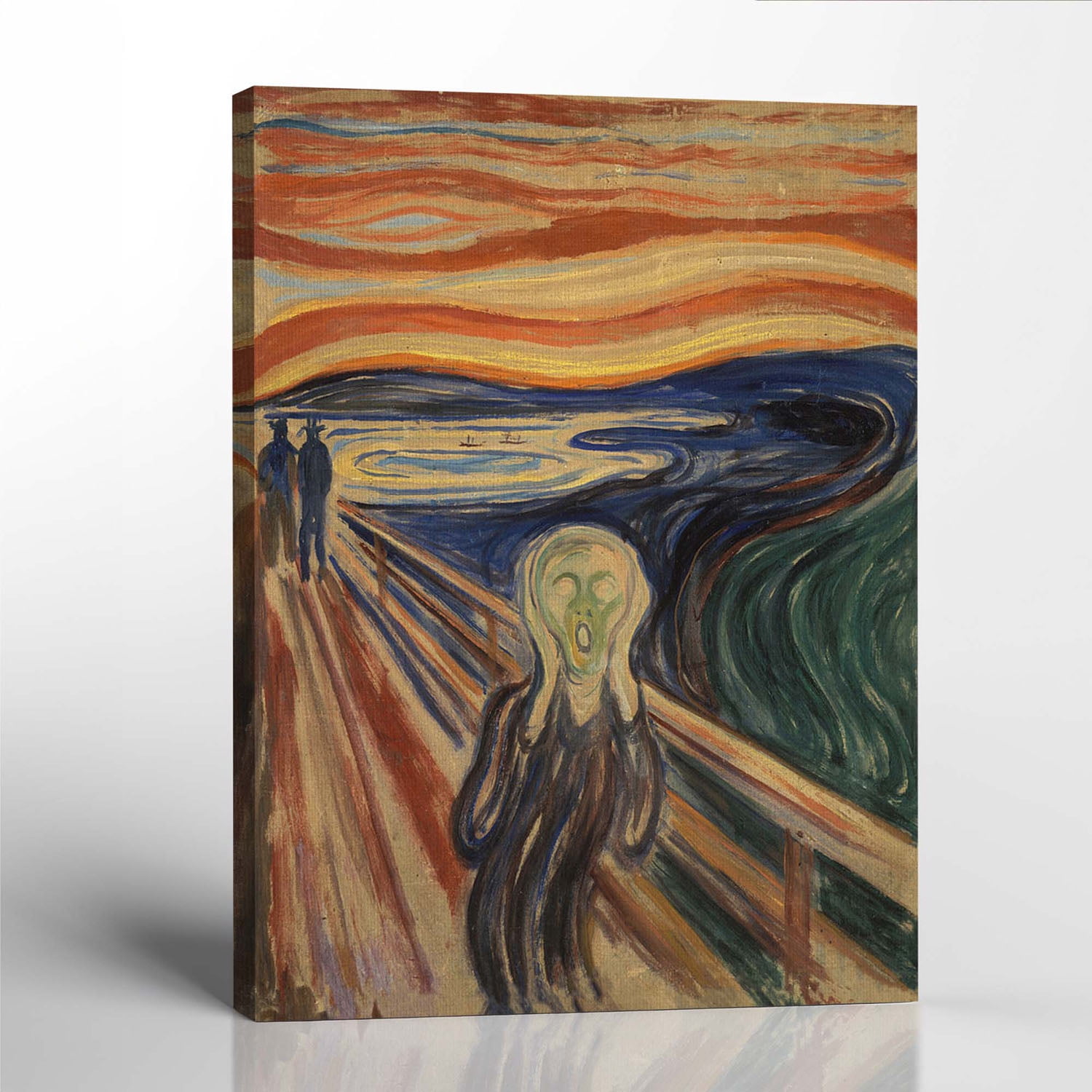 The Scream by Edvard Munch Canvas Print, Scream Decor, Famous Paintings ...