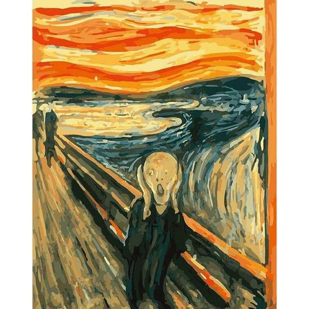 The Scream - Edvard Munch - Paint by Number Kit - 16"x20" (40x50cm ...