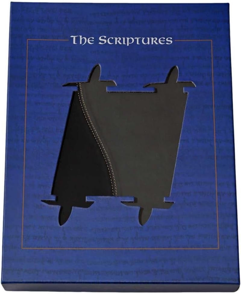 The Scriptures Large Print Duotone Charcoal Edition (ISR) - Walmart.com