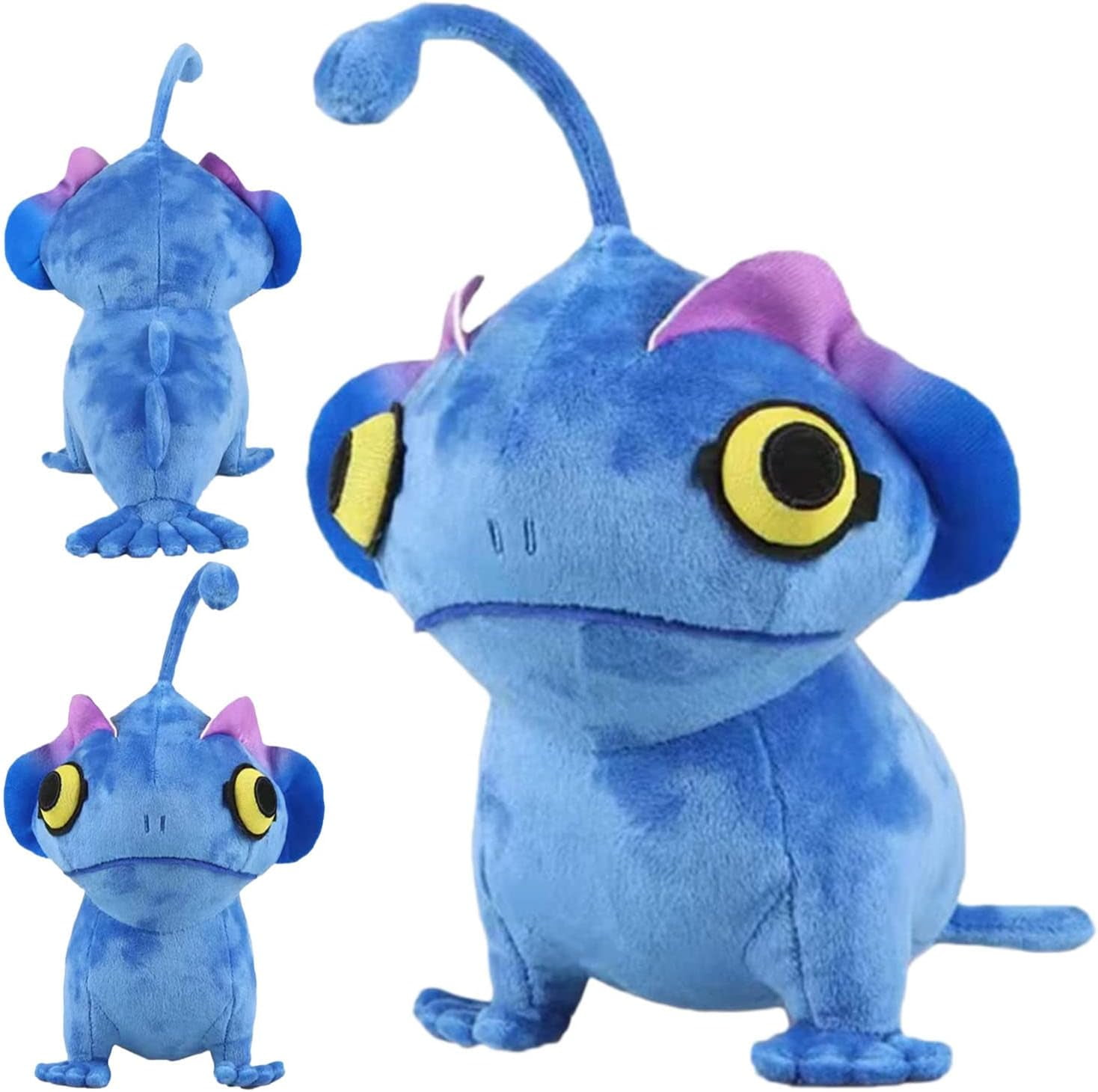 The Sea Beast Plush, Sea Beast Hunter Figure, Blue Lantern Fish Cartoon ...