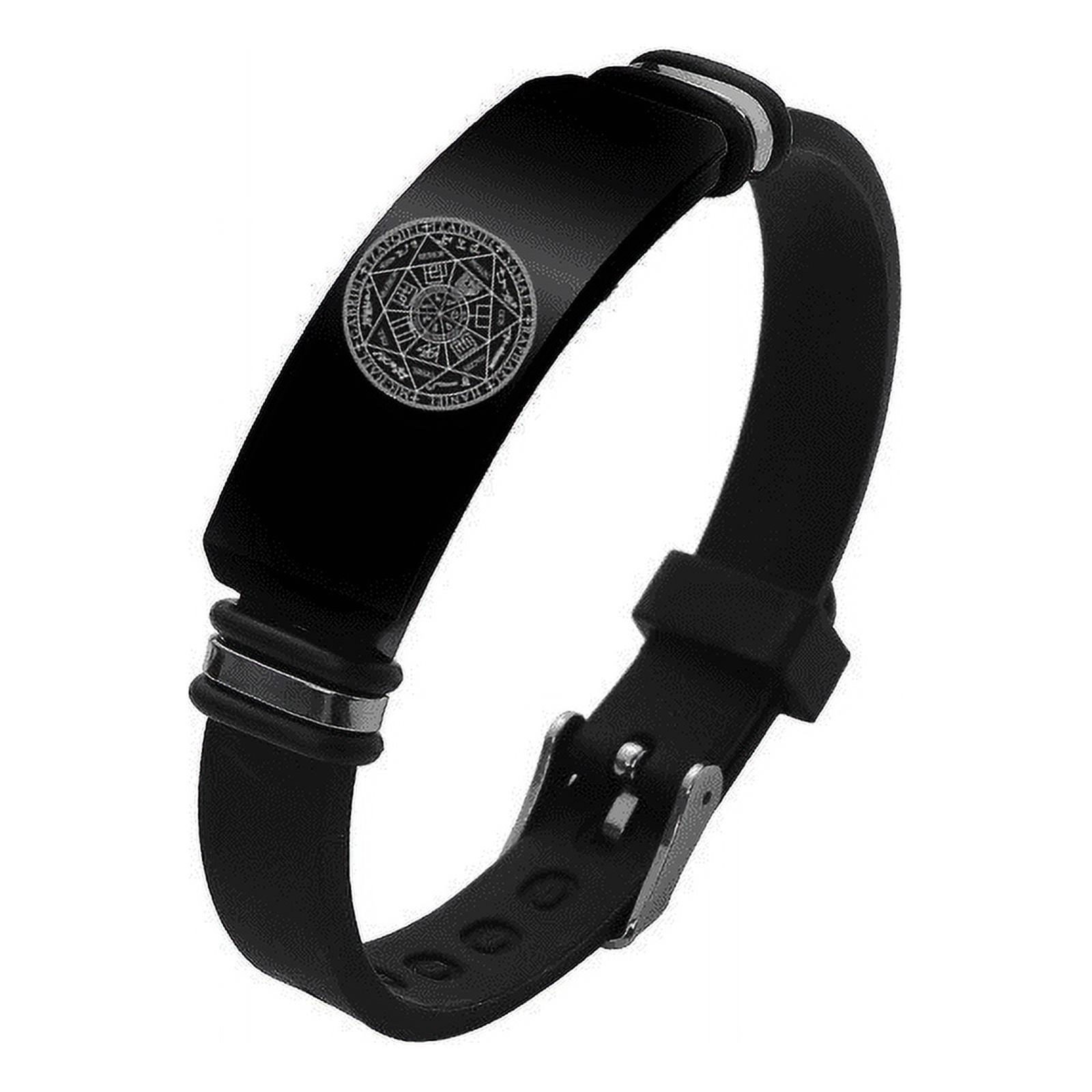 The Seals of Seven Archangels Bracelet Boys Girls Women Men Silicone ...