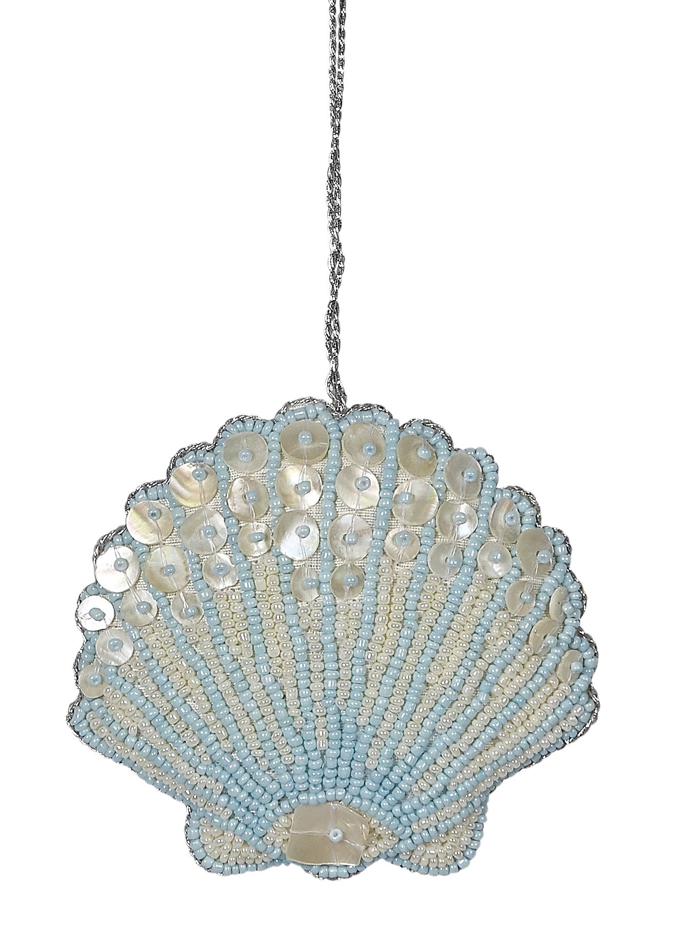 The Seashell Company Nautical Christmas Decor Ornaments, Bead & Mother ...