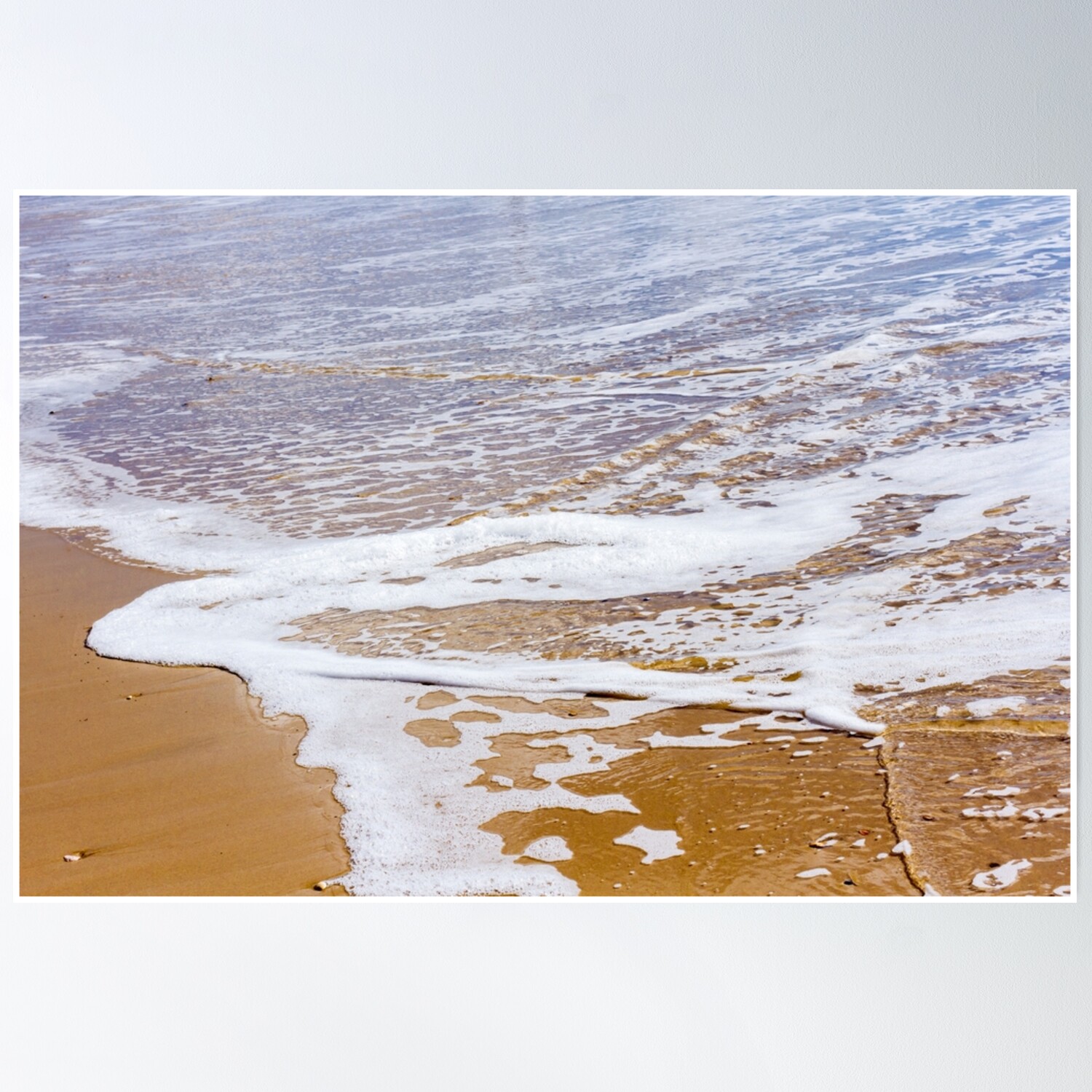 The Seashore Poster Wall Art, Modern Wall Decor, 12x18 UNFRAMED ...