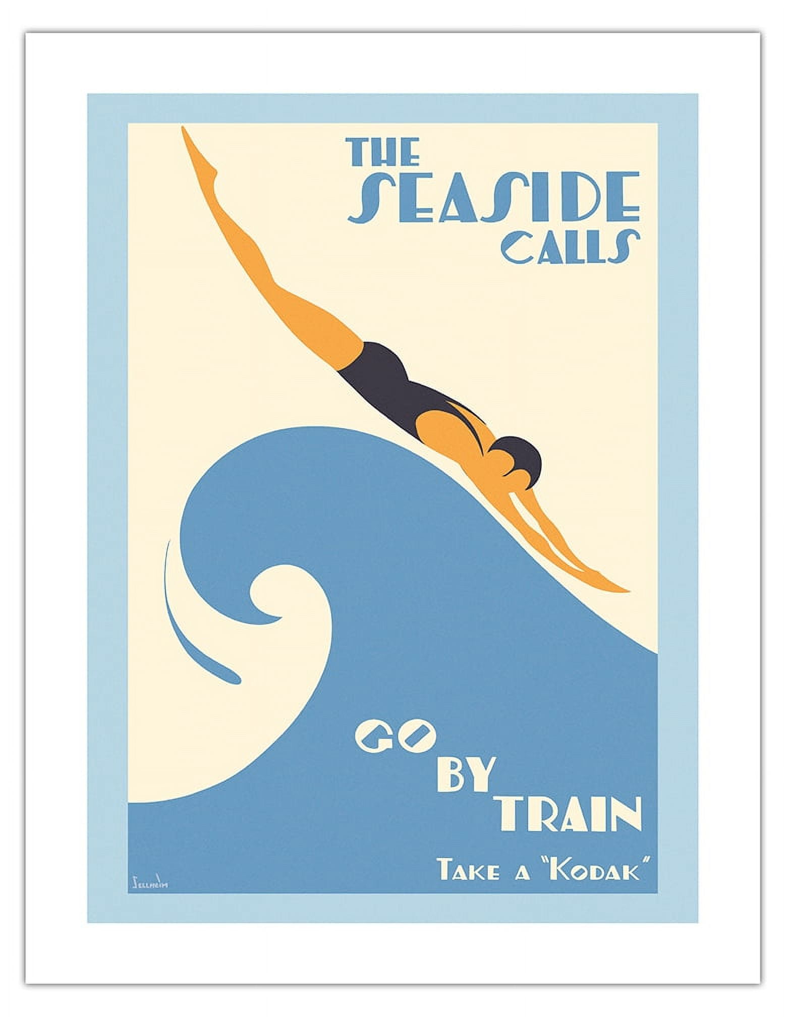 The Seaside Calls: Go by Train - Take a “Kodak” - Vintage Railroad ...