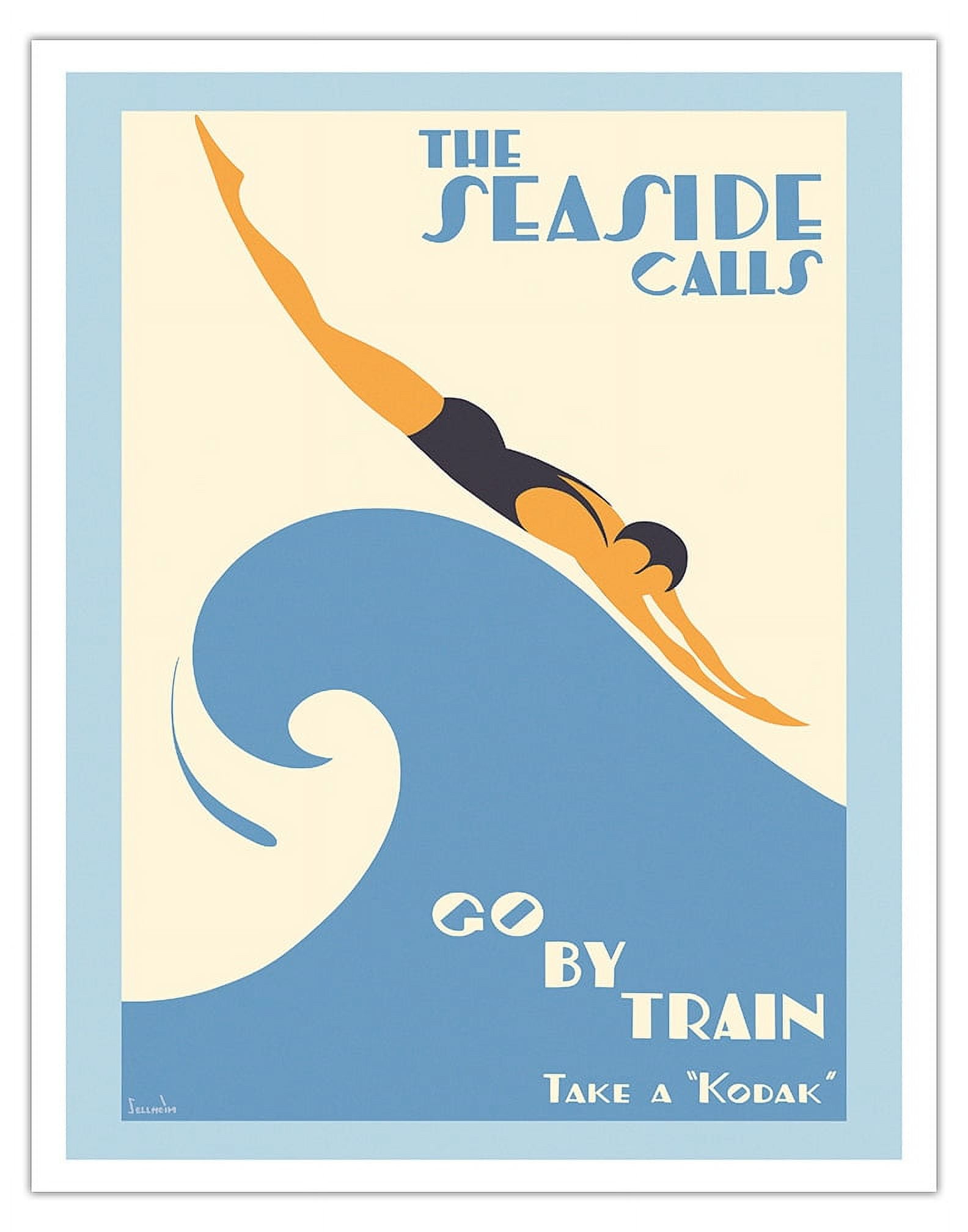 The Seaside Calls: Go by Train - Take a “Kodak” - Vintage Railroad ...
