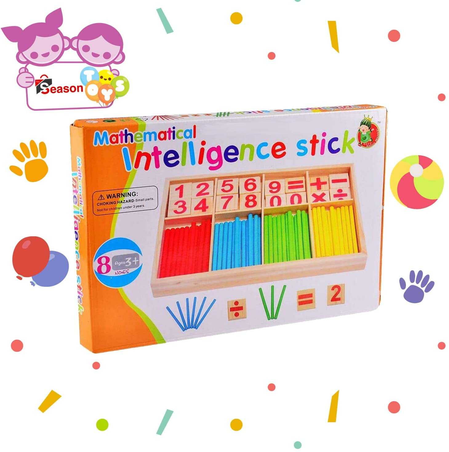 The Season Toys Math Is a Game Cognitive Developmental Toy for Math ...