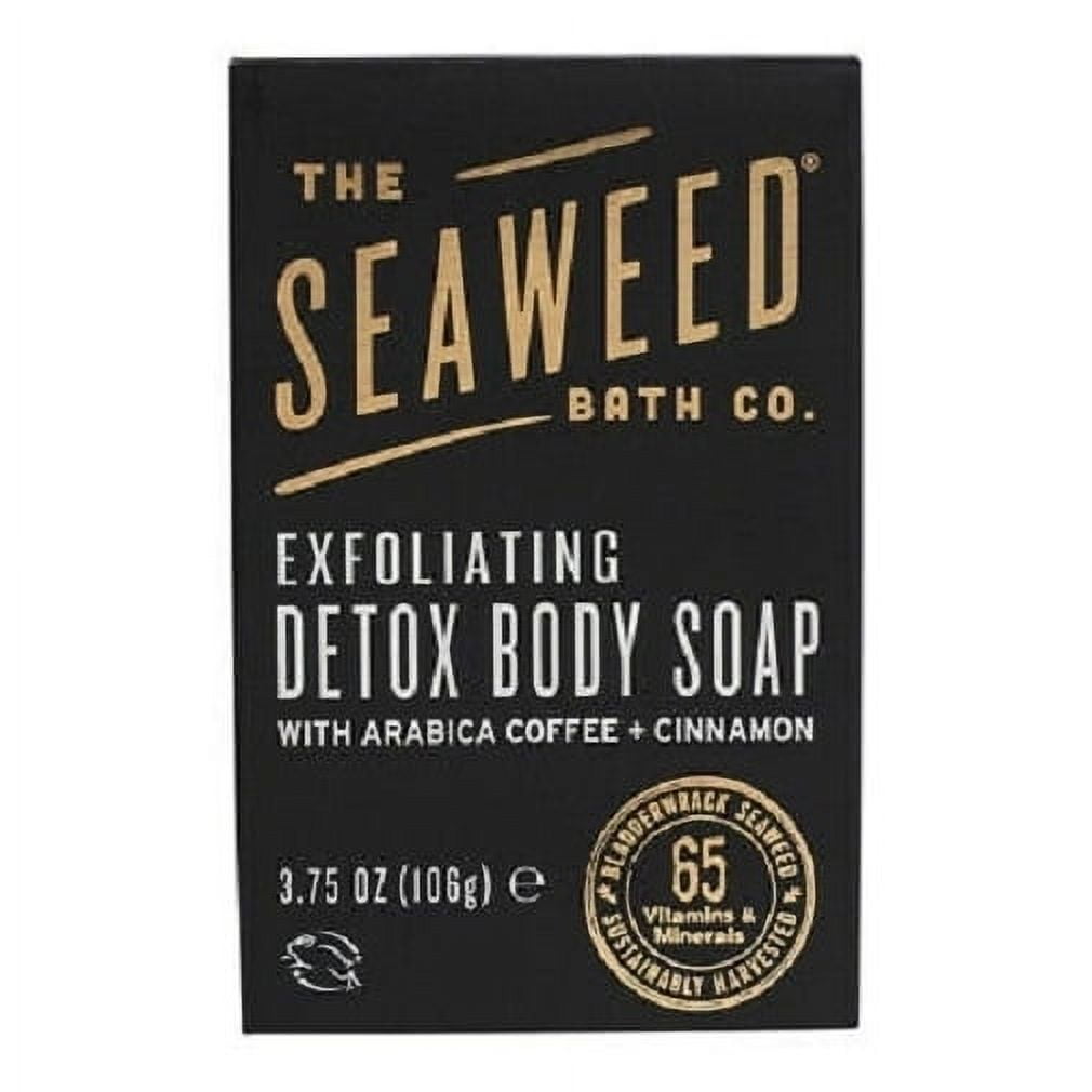 The Seaweed Bath Co. Exfoliating Detox Body Soap, 3.75 oz, Vegan ...