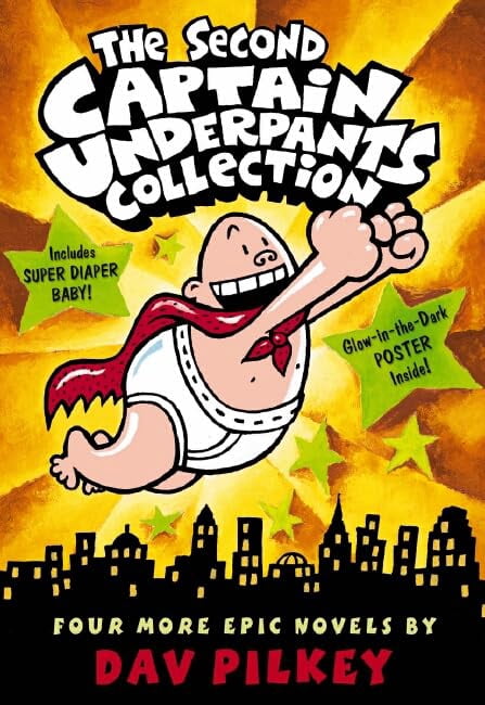 Pre-Owned The Second Captain Underpants Collection (Books 5-7 & The ...