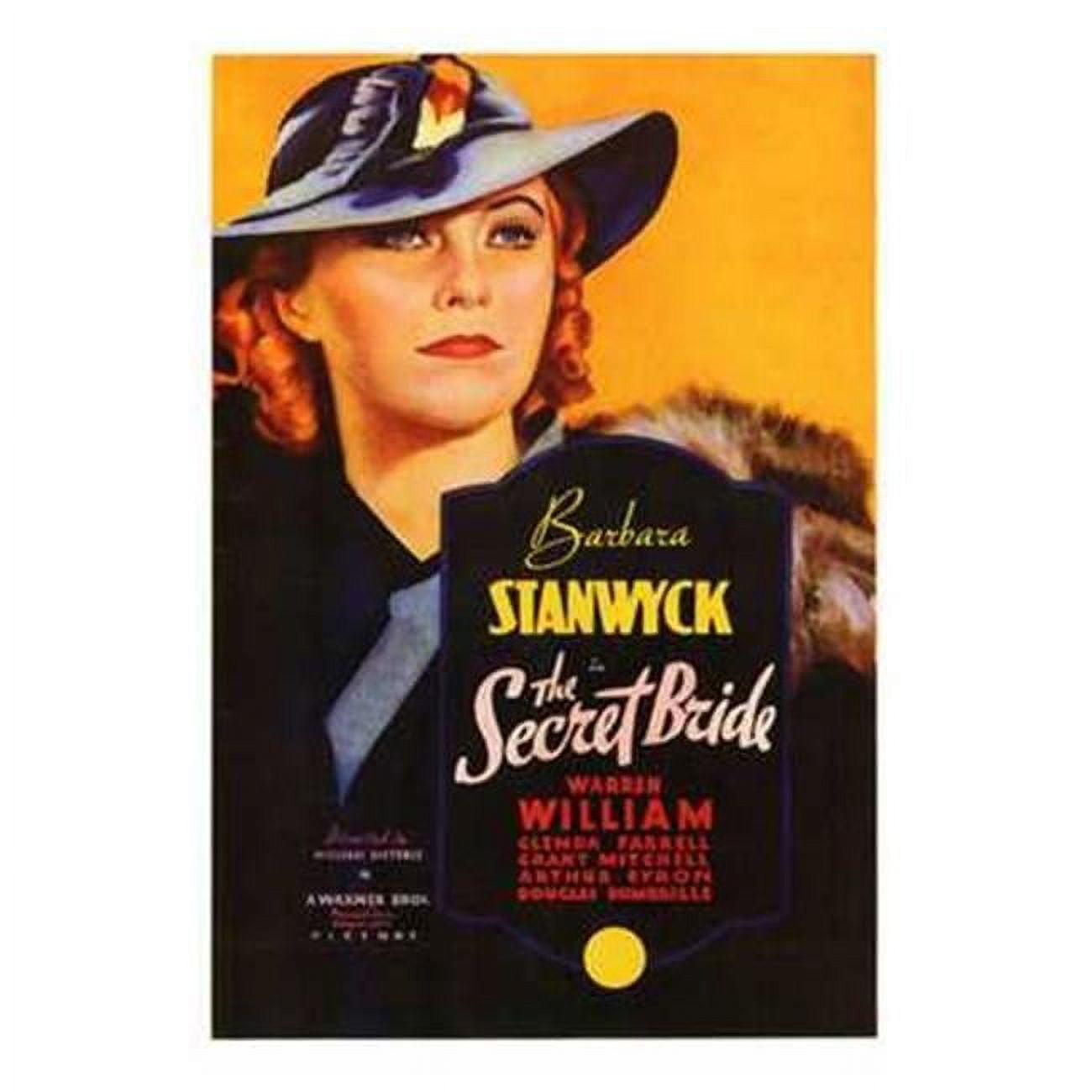 The Secret Bride Movie Poster - 11 x 17 in. - Walmart.com