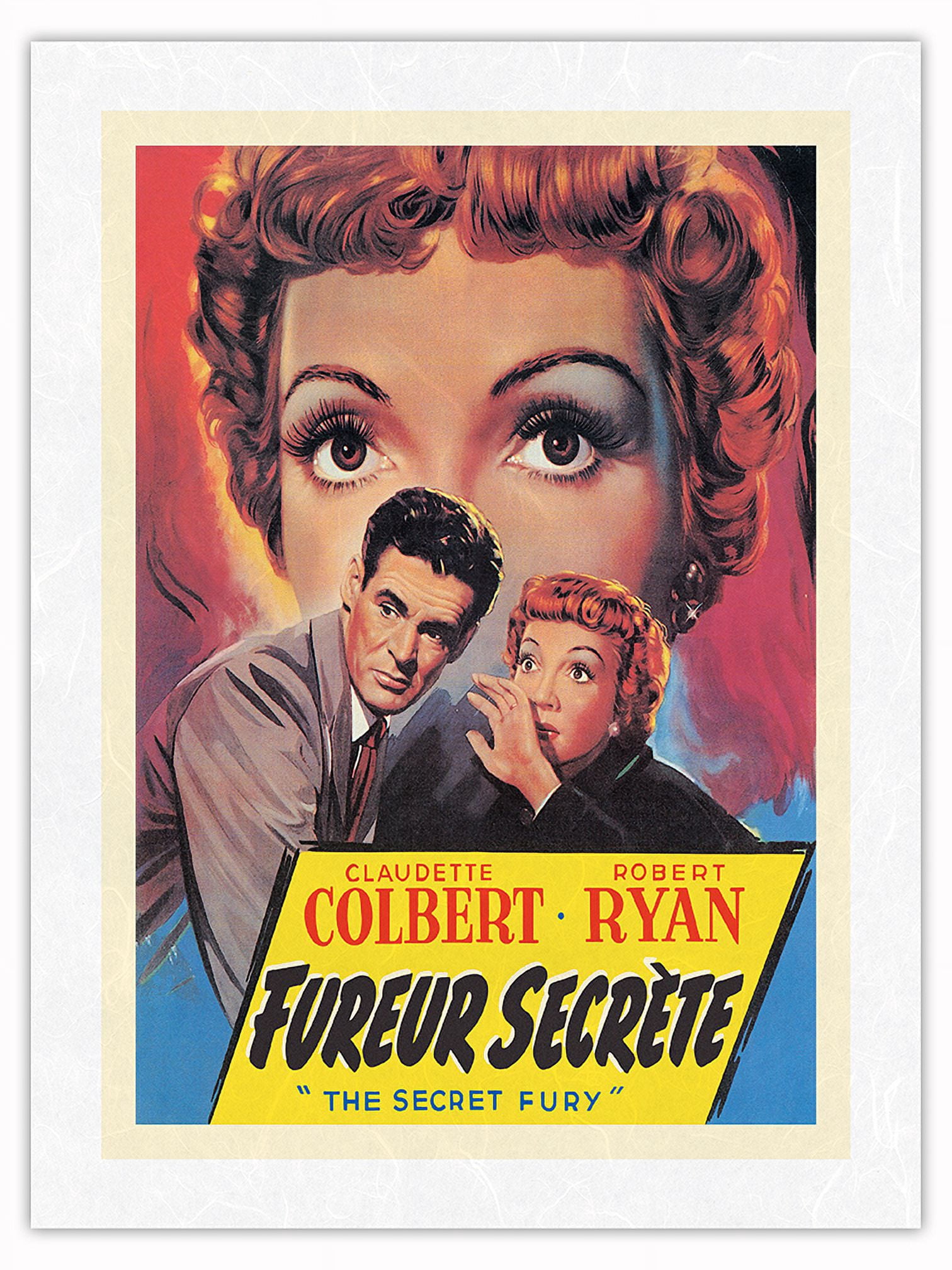 The Secret Fury (Fureur Secréte) - Starring Claudette Colbert Robert ...