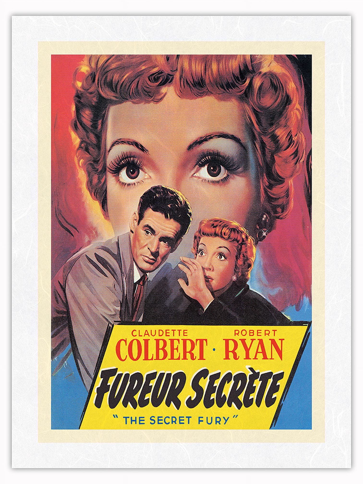 The Secret Fury (Fureur Secréte) - Starring Claudette Colbert Robert ...