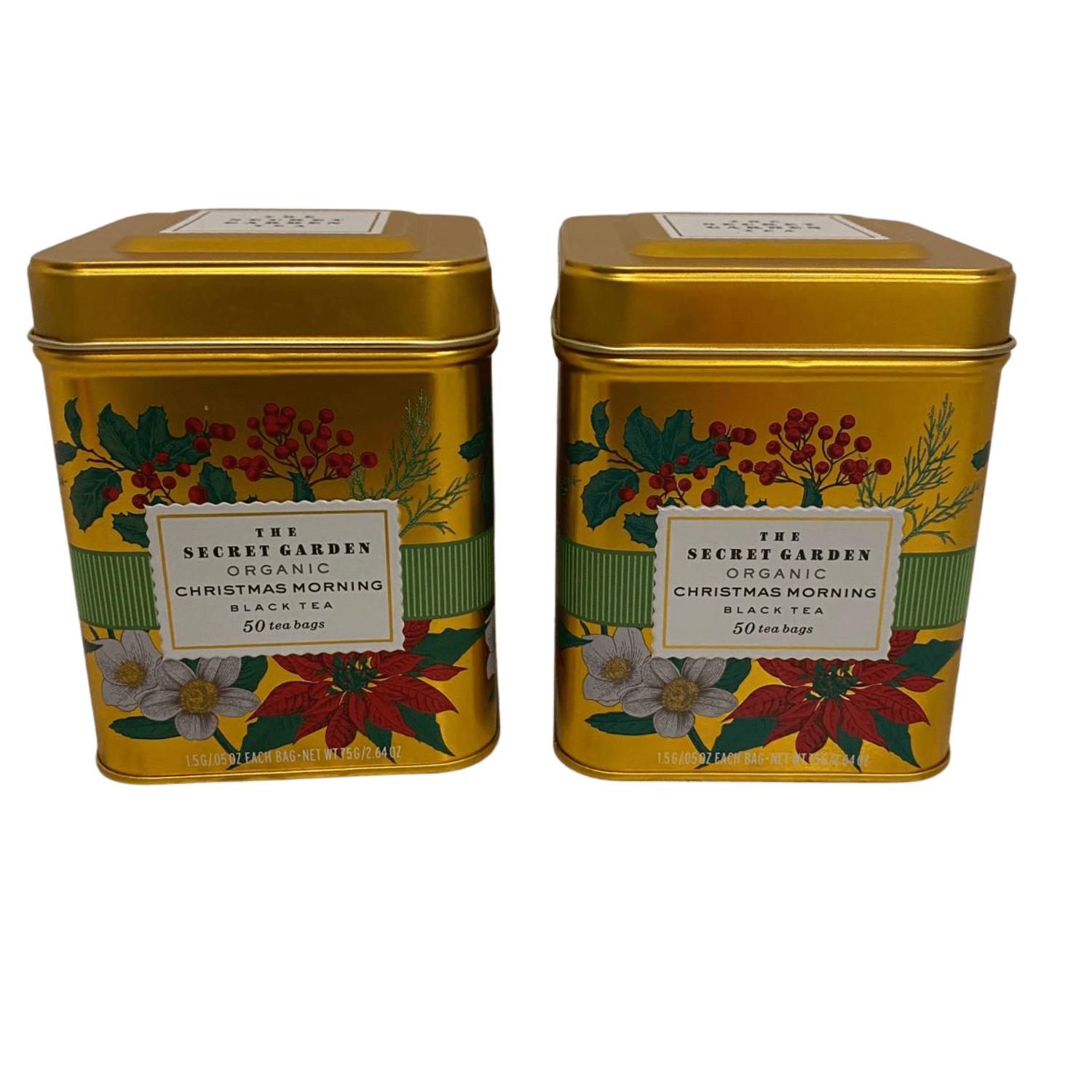 The Secret Garden Organic Christmas Morning Black Tea – 50 Tea Bags ...
