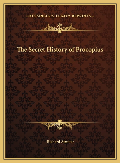 The Secret History of Procopius (Hardcover) - Walmart.com