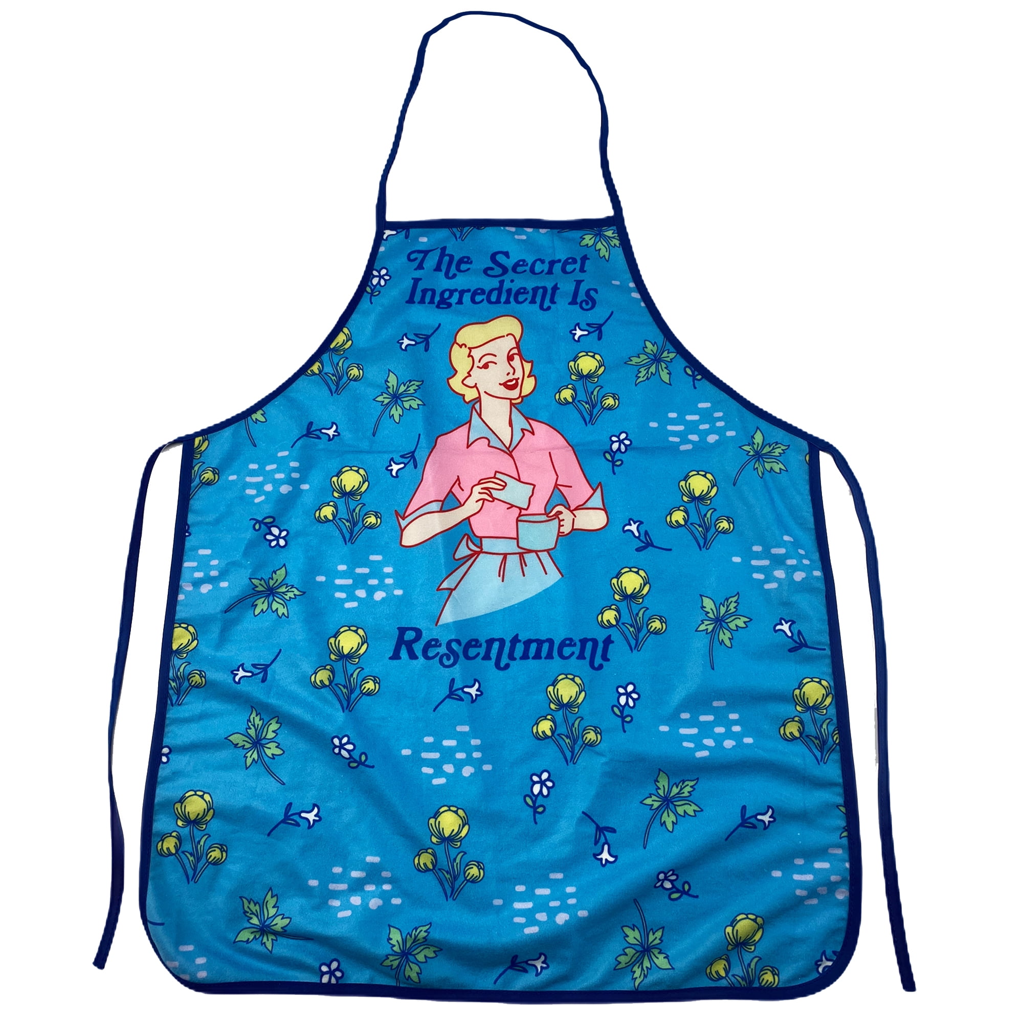 The Secret Ingredient Is Resentment Apron Funny Cooking Graphic Novelty ...