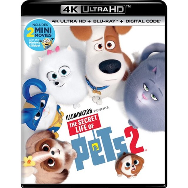 Pre-Owned The Secret Life of Pets 2 (4K Ultra HD + Blu-ray) - Walmart ...