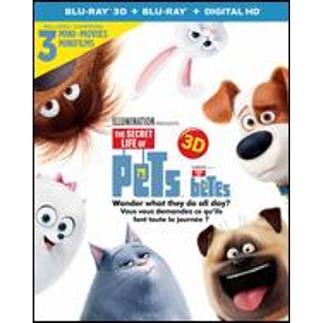 Pre-Owned The Secret Life of Pets [Blu-ray/DVD] (Blu-Ray 0025192317279 ...