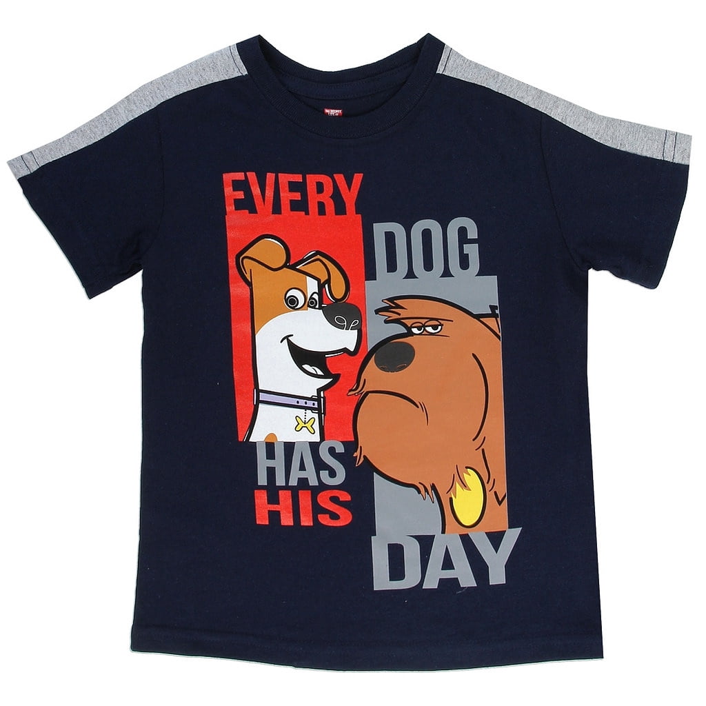 The Secret Life of Pets Little Boys' Dog's Day Tee - Walmart.com