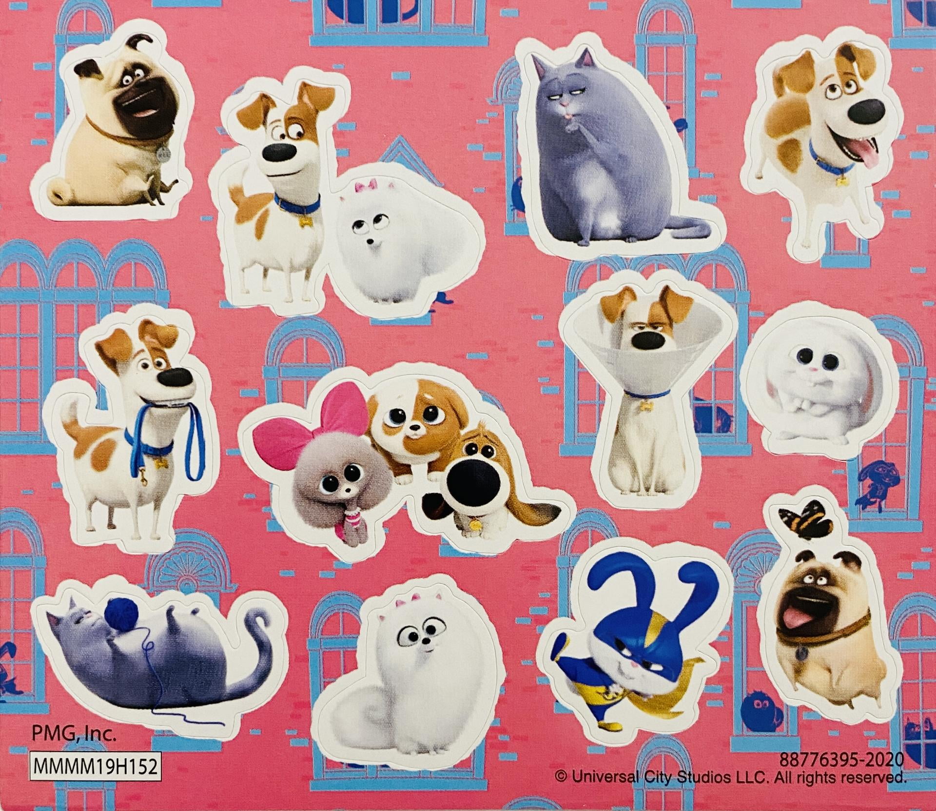 The Secret Life of Pets Sticker Sheets 3 Sets - Walmart.com