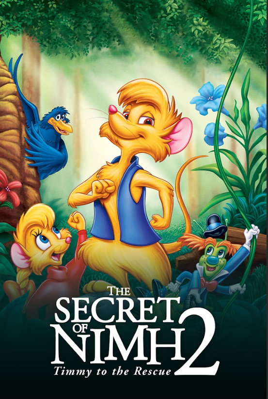The Secret of NIMH 2 Timmy to the Rescue 1998 Poster 24x36 - Animated ...