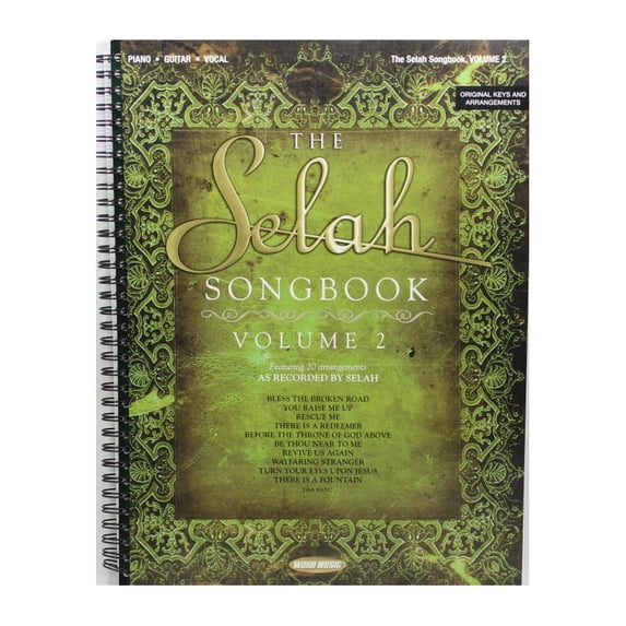 The Selah Songbook Volume 2 - NEW Sheet Music & Song Book Spiral Bound ...