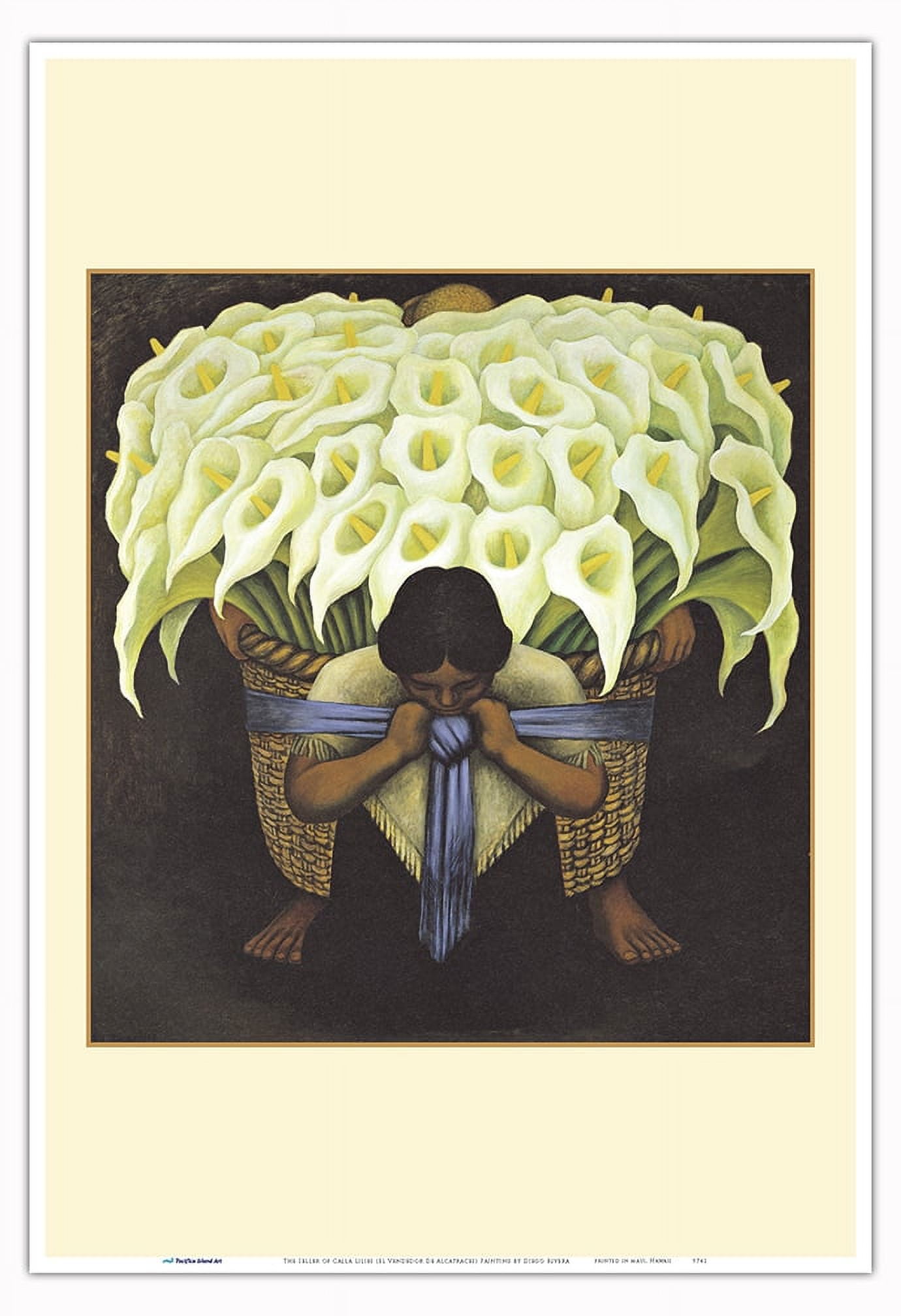 The Seller of Calla Lilies (El Vendedor De Alcatraces) - From an ...
