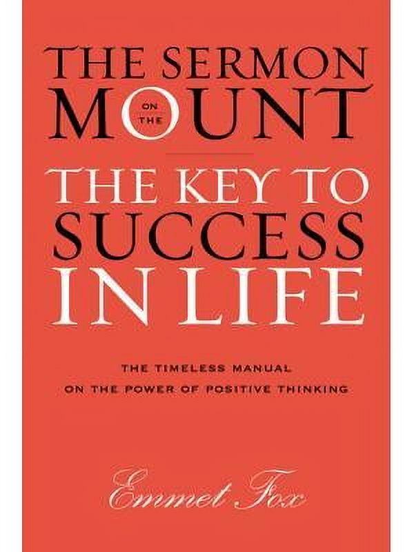 The Sermon on the Mount: The Key to Success in Life - Walmart.com