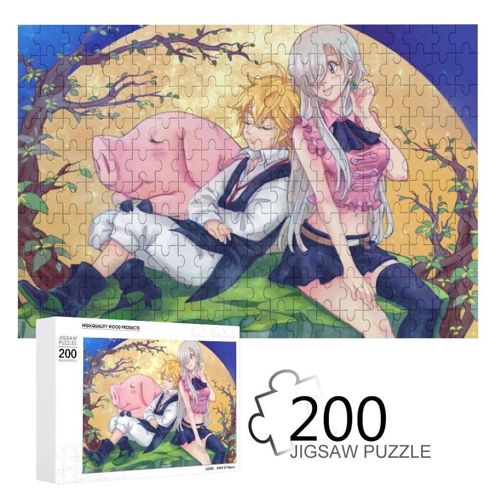 The Seven Deadly Sins Puzzle - 200 Pieces Jigsaw Puzzles for Adults, Families, Or Kids - Walmart.com