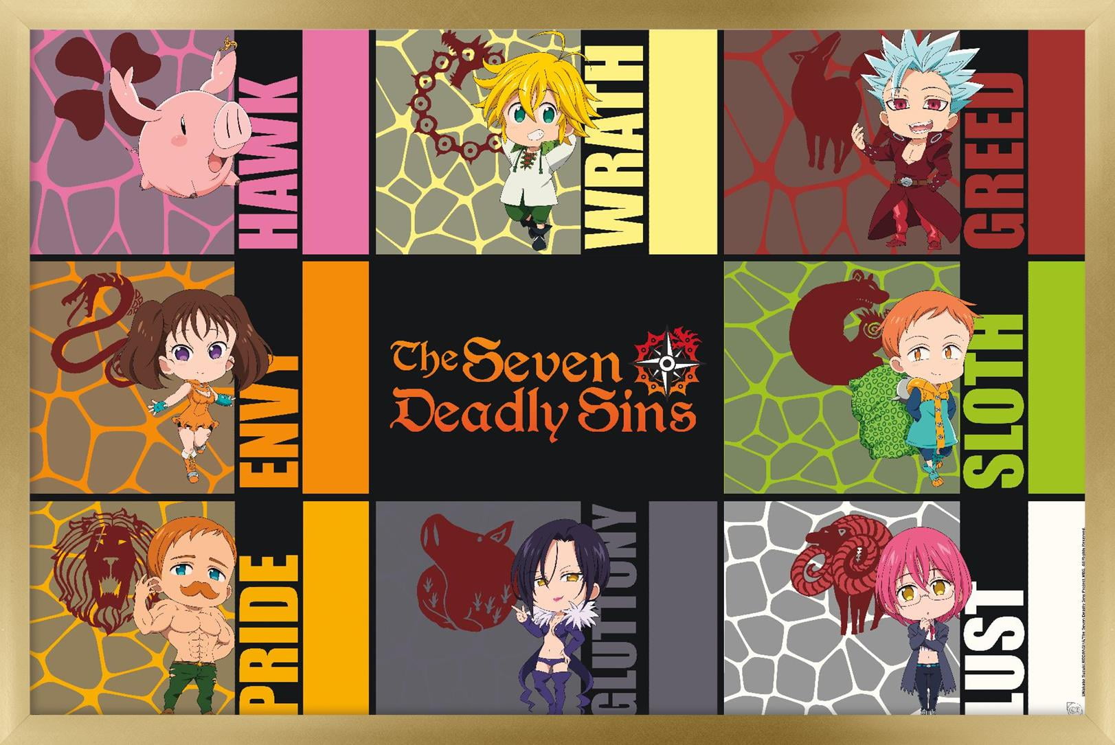 7 Deadly Sins Art Project