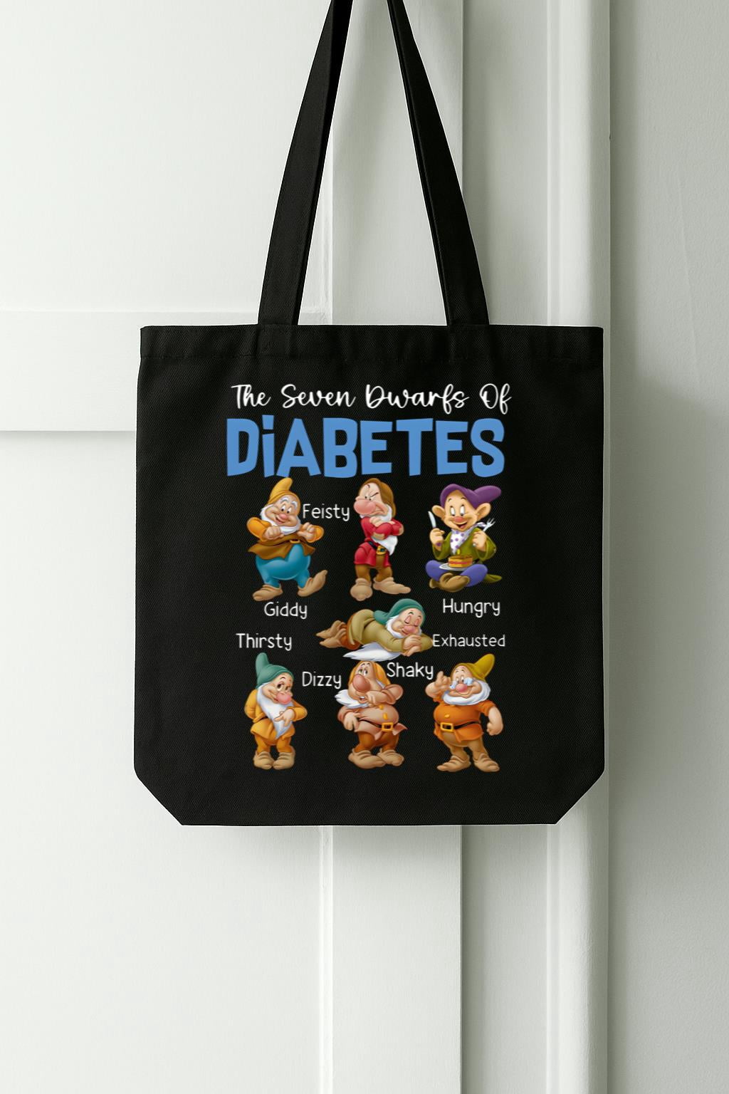 The Seven Dwarfs Of Diabetes T-Bag Up To -TH52282 - Walmart.com
