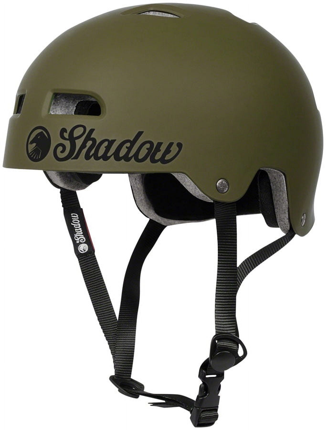 The Shadow Conspiracy Classic BMX Helmet ABS Shell Matte Army Green ...