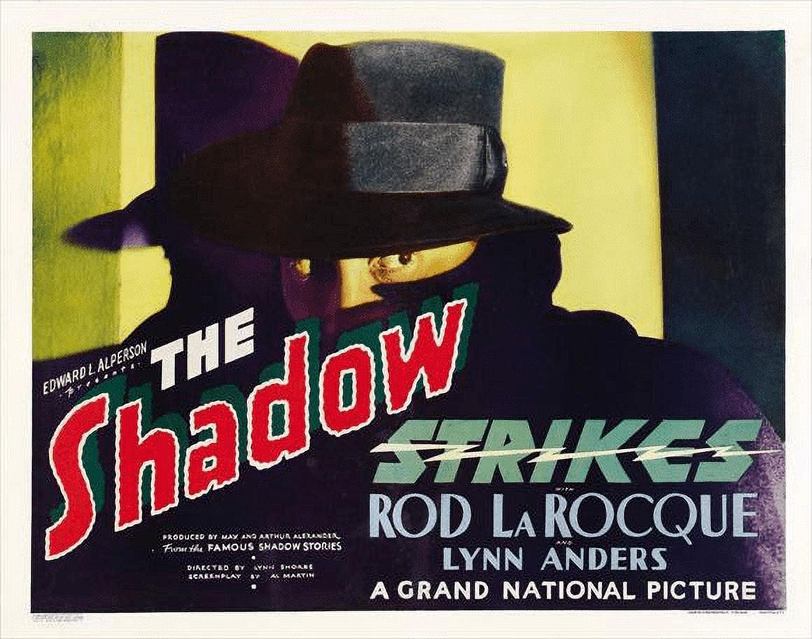 The Shadow Strikes - movie POSTER (Style B) (27" x 40") (1937) - Walmart.com