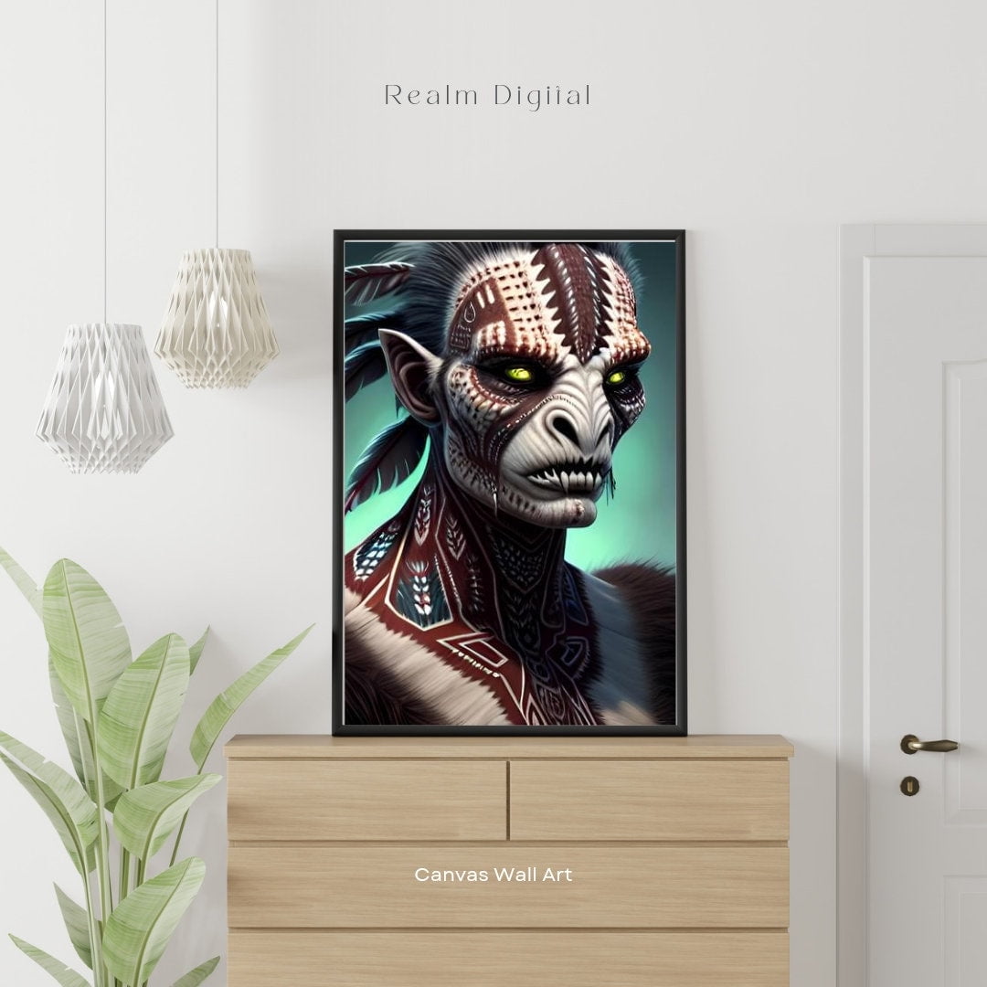 The Shadow's Embrace - Canvas Wall Art - Walmart.com