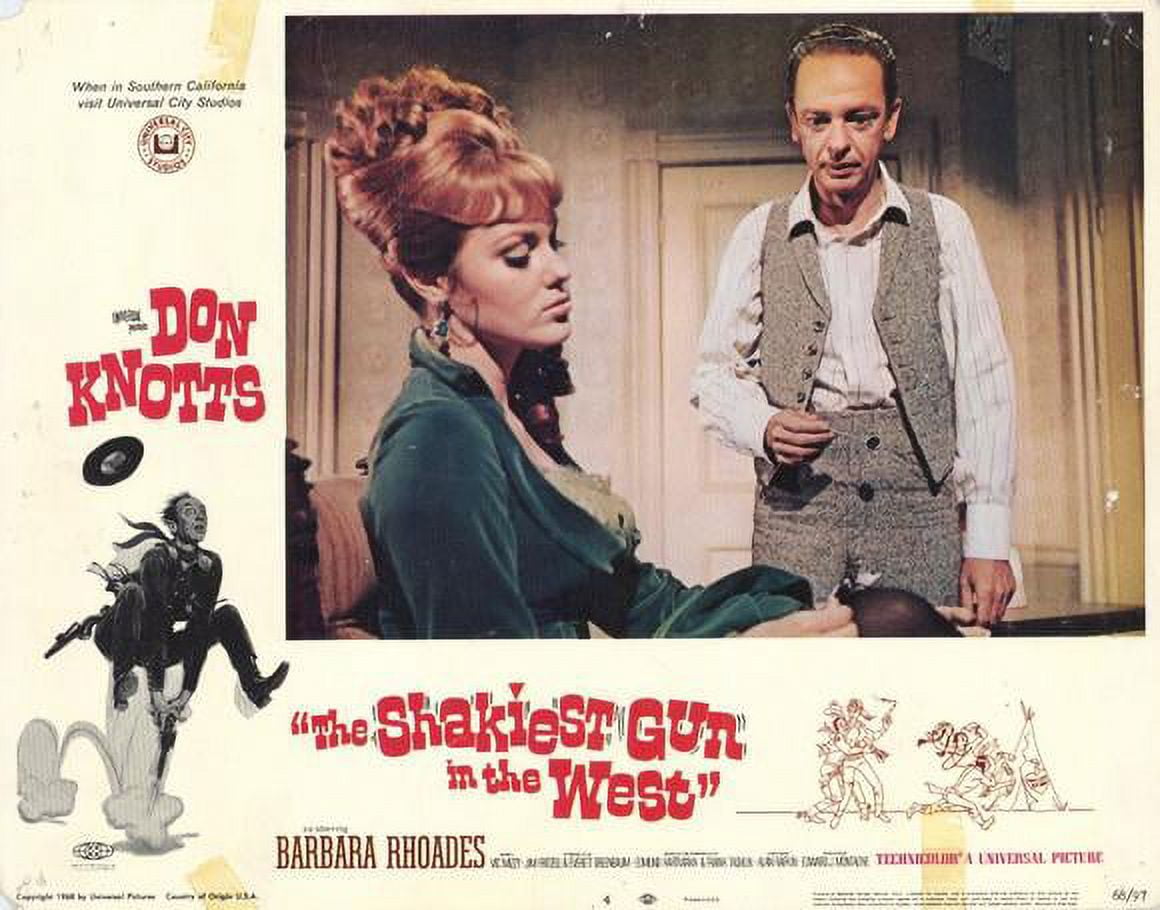 The Shakiest Gun in The West (1968) 11x14 Movie Poster - Walmart.com