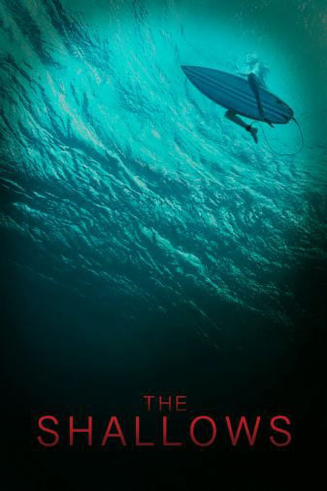 The Shallows Movie Poster 24x36 Art decor Art Poster 24x36 Multi-Color ...