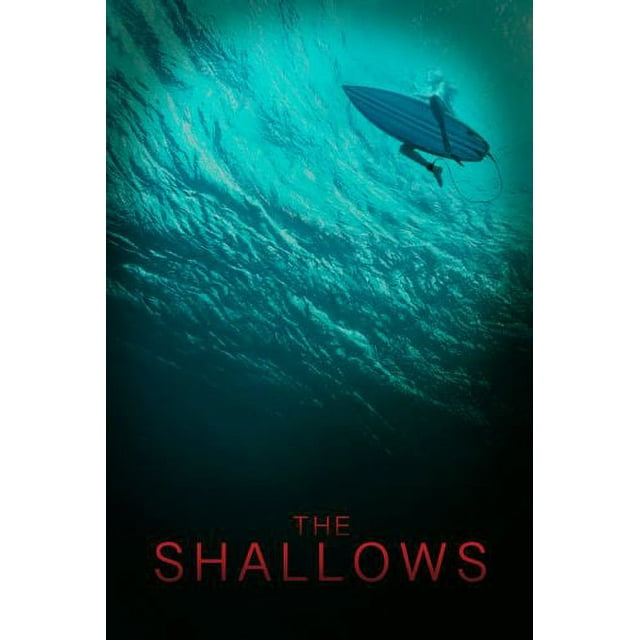 The Shallows Movie Poster 24x36 Art decor Art Poster 24x36 Multi-Color ...