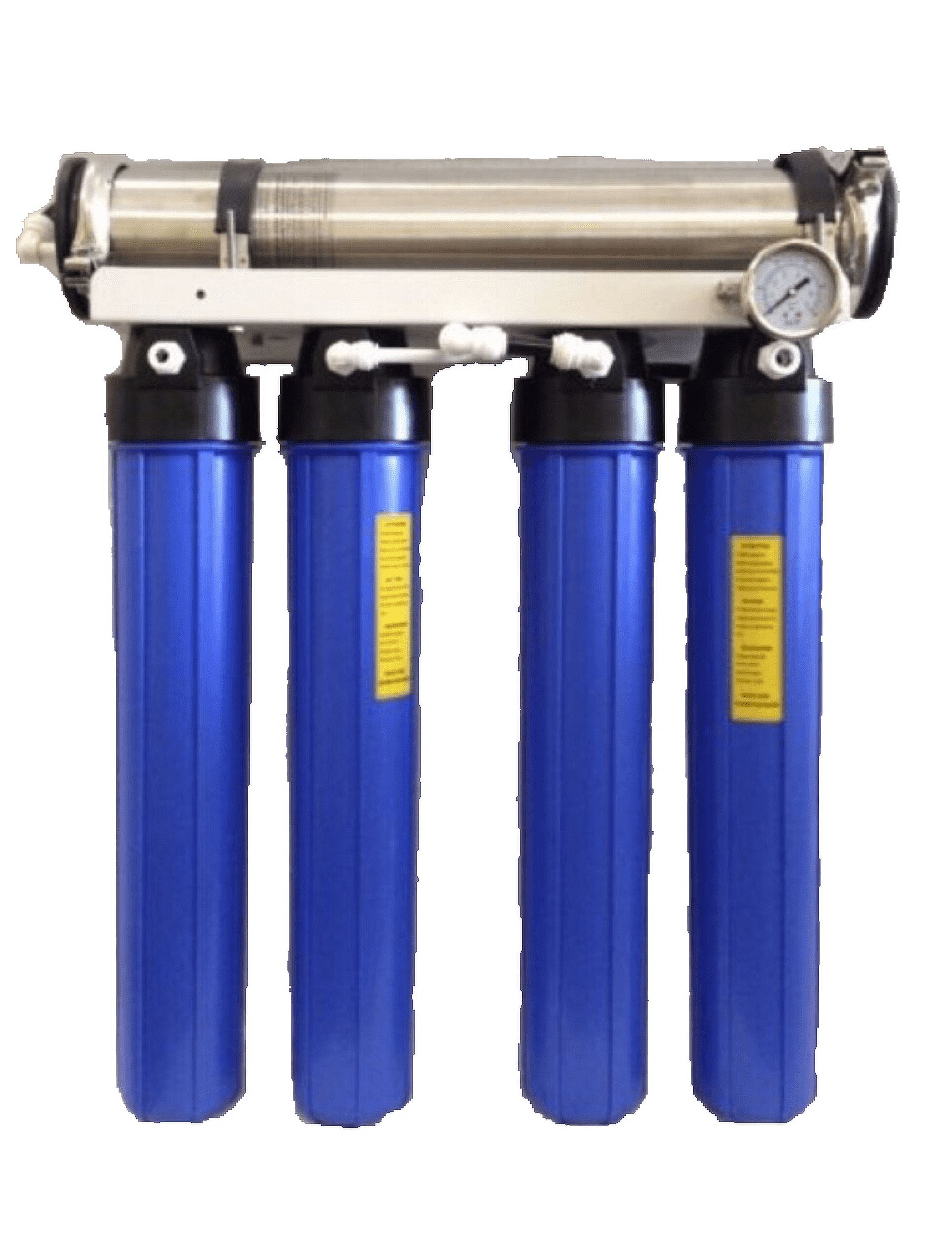 The Shark 1000 GPD RO REVERSE OSMOSIS AQUARIUM RO/DI SYSTEM DUAL DI ...