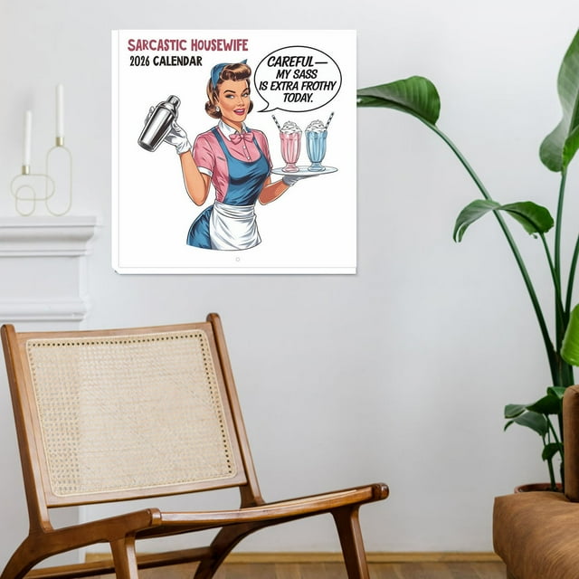 The Sharps-tongued Housewives' Calendar For The Whole Year Of 2026 Desk ...