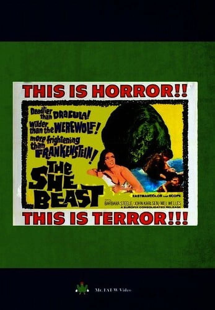 The She-Beast (aka Revenge of the Blood Beast) (DVD) - Walmart.com