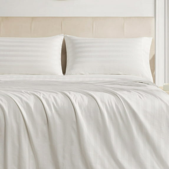 The Sheet Lab Regal Dreams Sheet Sets, 4-Piece King, White - Walmart.com