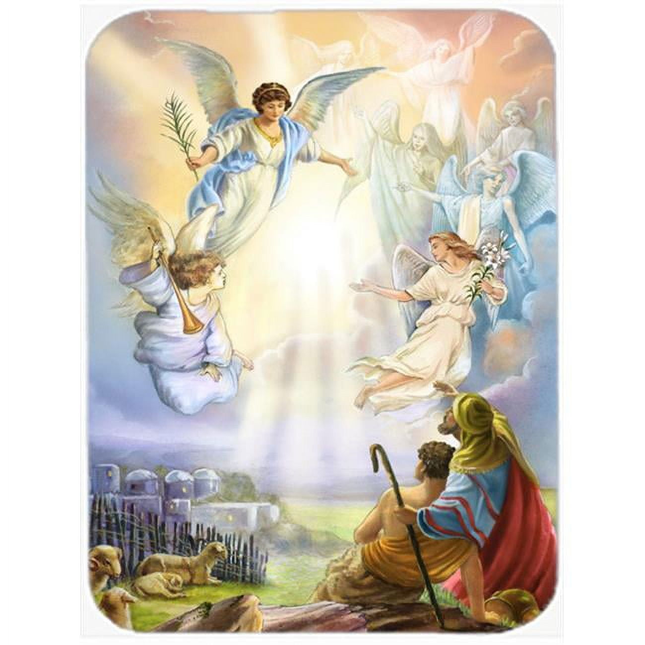 The Shepherds & Angels Appearing Glass Large Cutting Board - Walmart.com