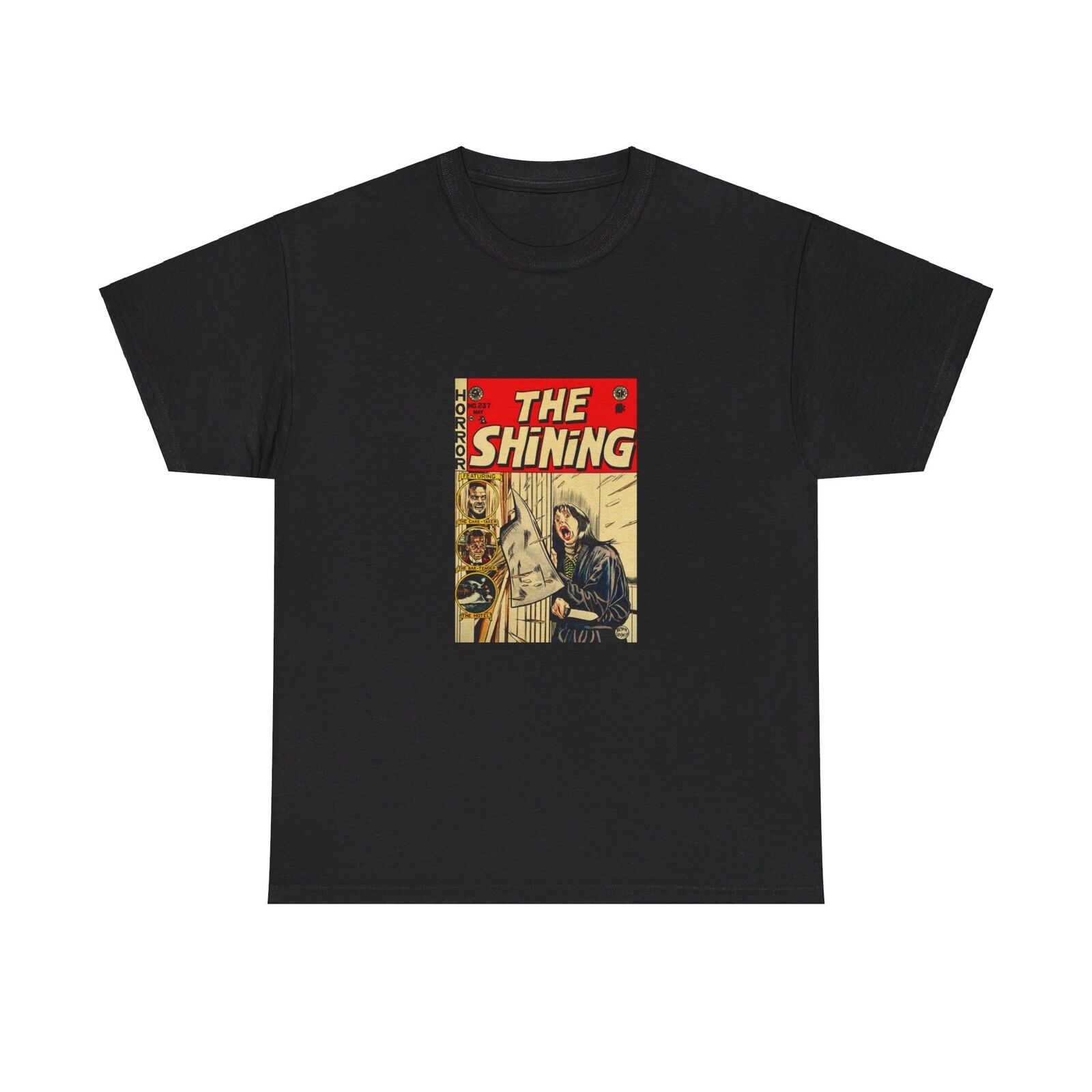 The Shining (1980) Comic Book-Styled Horror Movie Poster T-shirt - Walmart.com