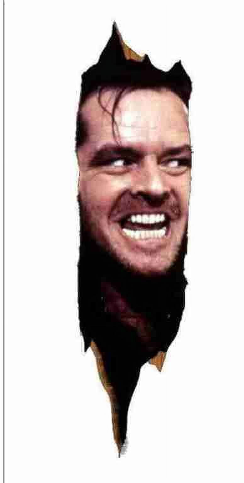 The Shining 'Here's Johnny' Jack Nicholson Horror Movie Wall Decor ...