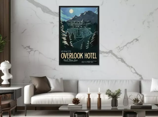 The Shining Poster Overlook Hotel Maze Vintage Horror Movie Posters ...