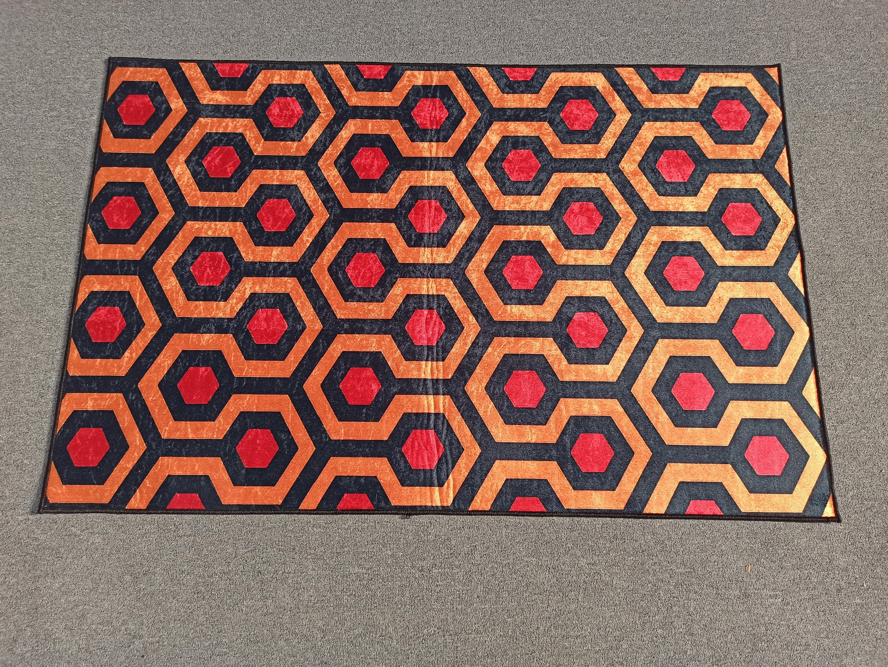 The Shining Rug, Red Rugs, Trendy Rug, Modern Rug, Cool Rug, Hallway ...