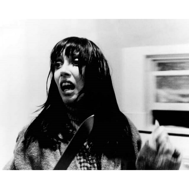 The Shining terrifying scene Shelley Duvall with knife 24x36 inch poster - Walmart.com
