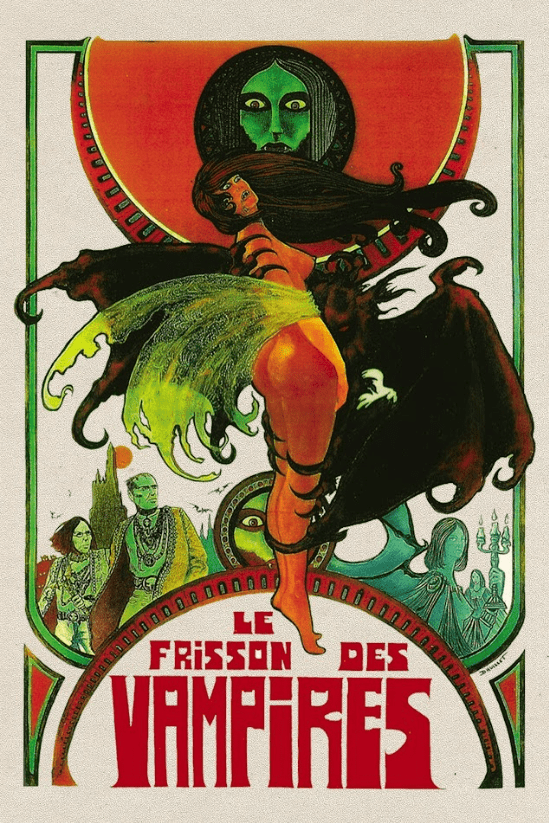 The Shiver of the Vampires 1971 Movie Poster 24x36 - Horror Gothic ...