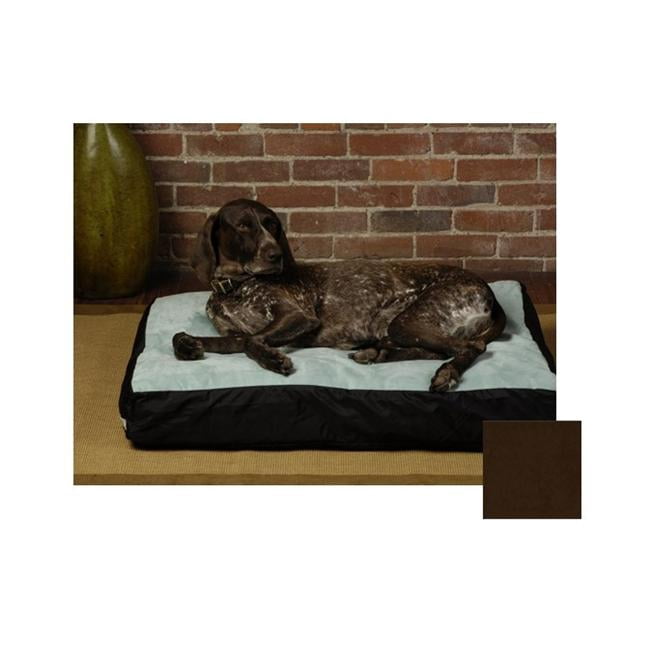 Big Shrimpy Original Faux Suede Dog Bed, Medium, Coffee - Walmart.com