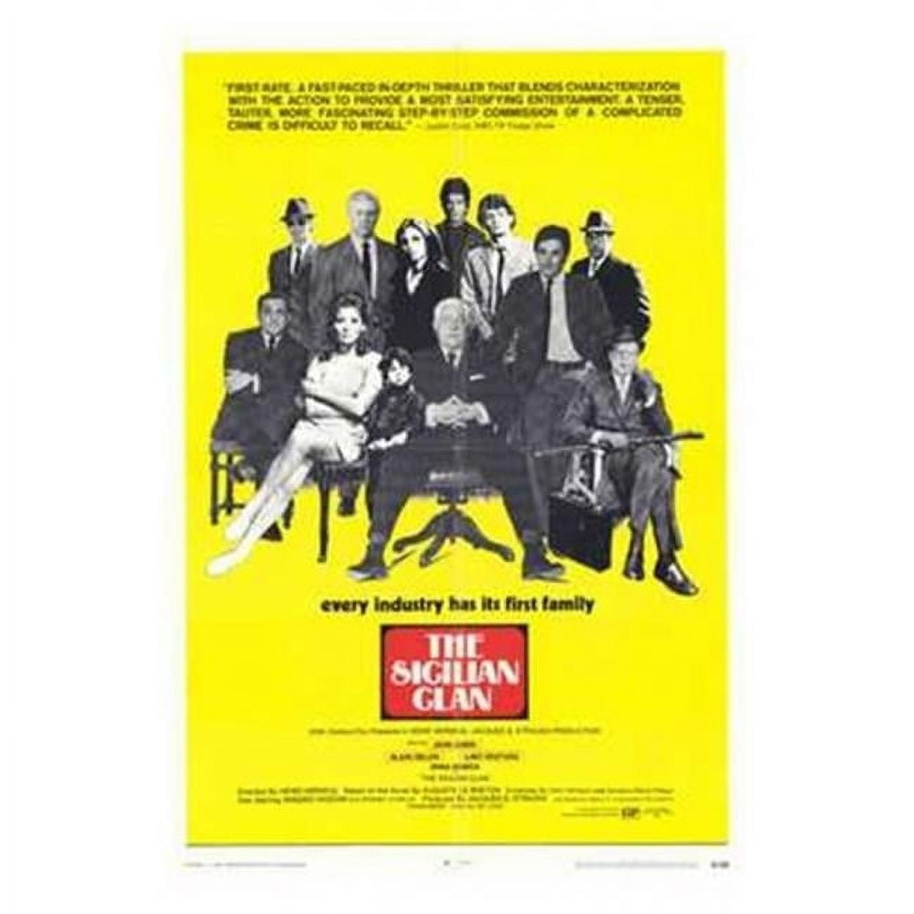 The Sicilian Clan Movie Poster - 11 x 17 in. - Walmart.com